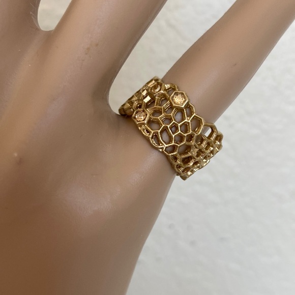 Chloe + Isabel | Jewelry | Chloe And Isabel Gold Colored Wide Open ...